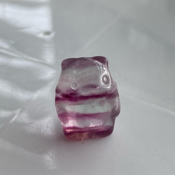 Accents | Mini Fluorite Ursaring Pokmon Carving | Poshmark